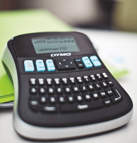 Køb Dymo Labelmanager 210D | etiket printer | Dymo 210 kit – Leantools