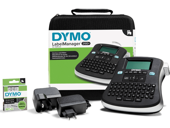 Køb Dymo Labelmanager 210D | etiket printer | Dymo 210 kit – Leantools