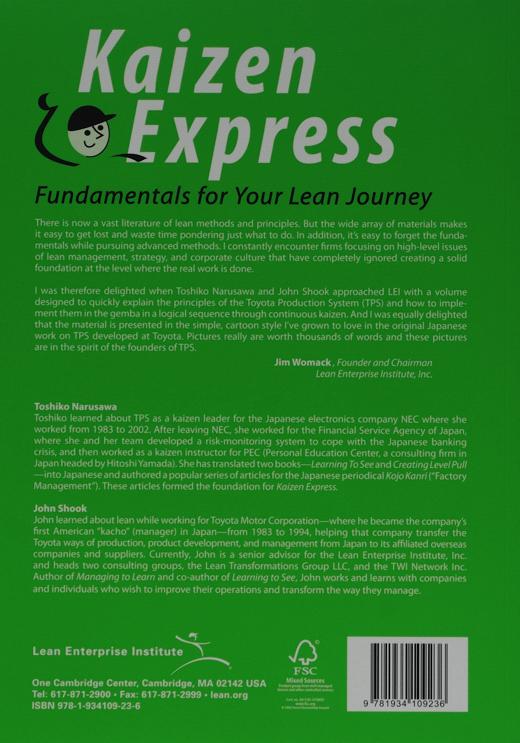 Køb bogen Kaizen Express - Fundamentals for the Lean journey | Leanbog ...